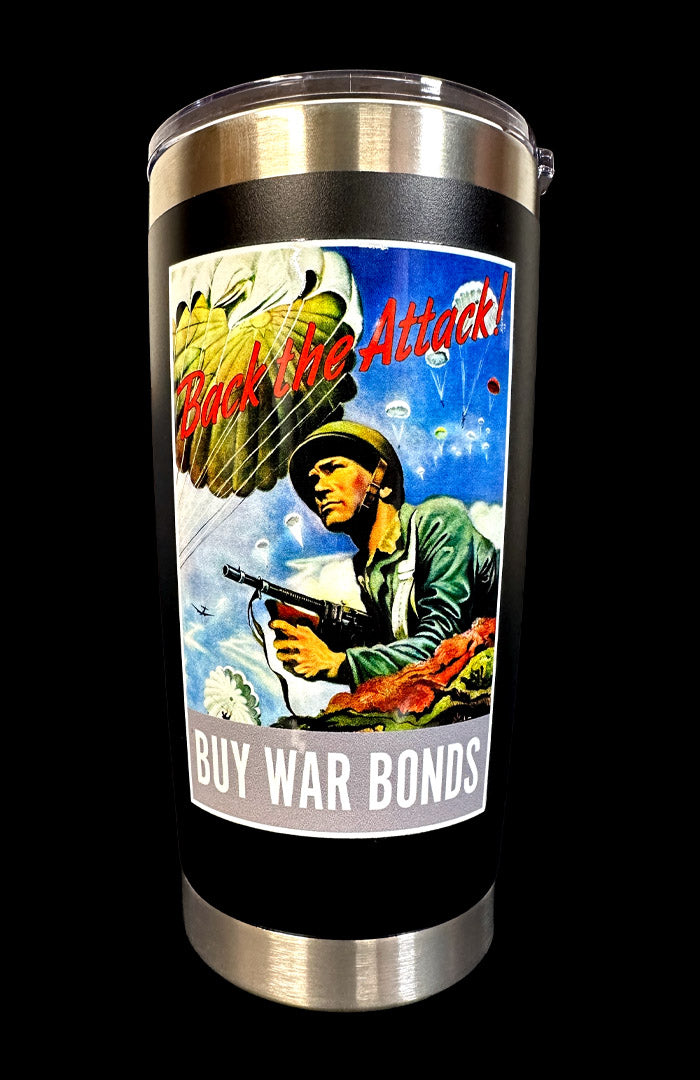 USA Propaganda Posters No. 4 Back the Attack! – RZM Imports Inc