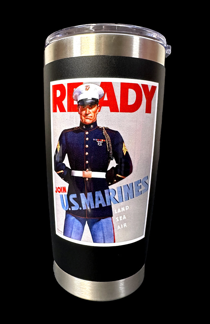 USA Propaganda Posters No. 3 U.S. MARINES Recuritment Poster 1917 & 19 ...