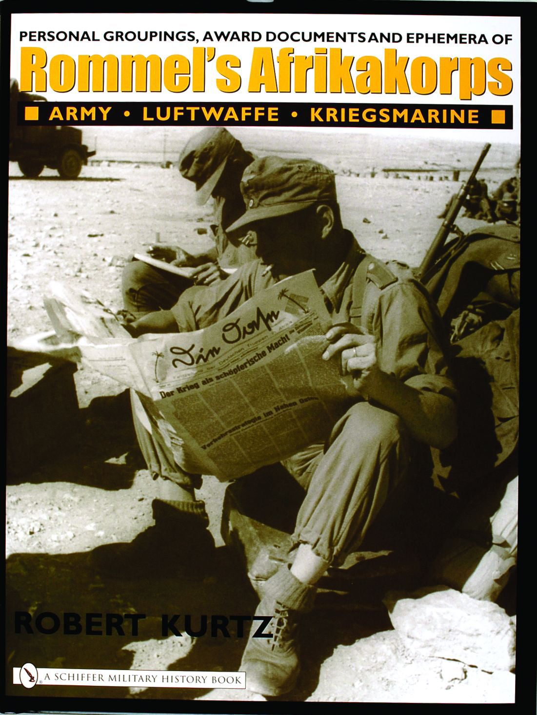 Personal Groupings, Award Documents, and Ephemera of Rommel's Afrikako ...